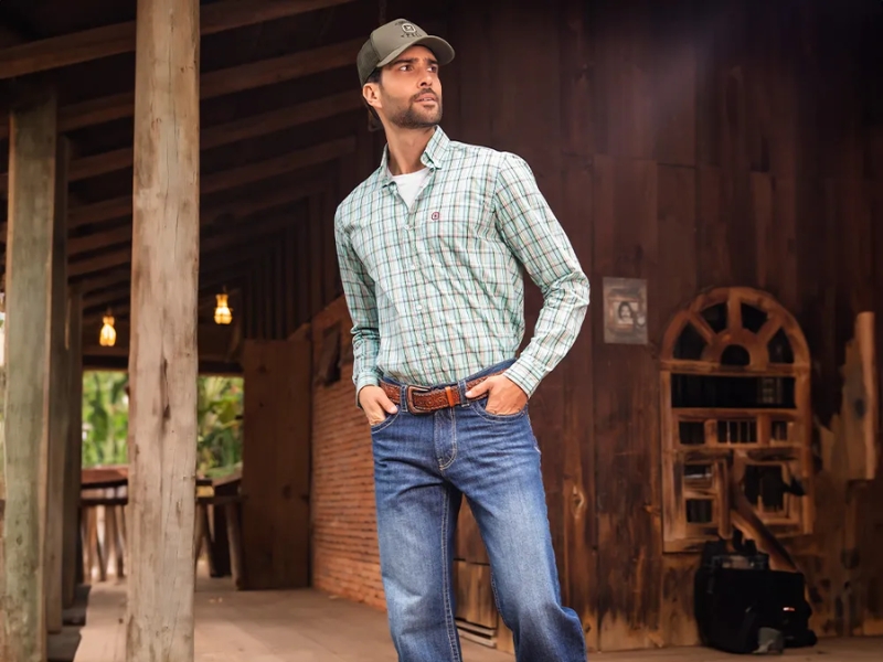 Camisa Texana: Estilo Clássico para o Vestuário Country